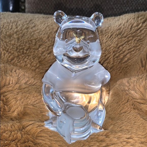 Lenox | Art | Lenox Glass Art Clear Bear Figurine | Poshmark